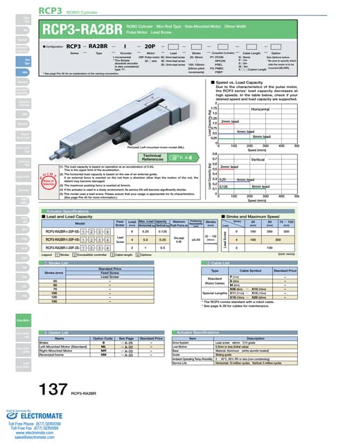 Iai rcp2 w_ra4c_specsheet | PDF