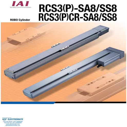 Iai rcs3 sa8_r_ss8r_specsheet | PDF