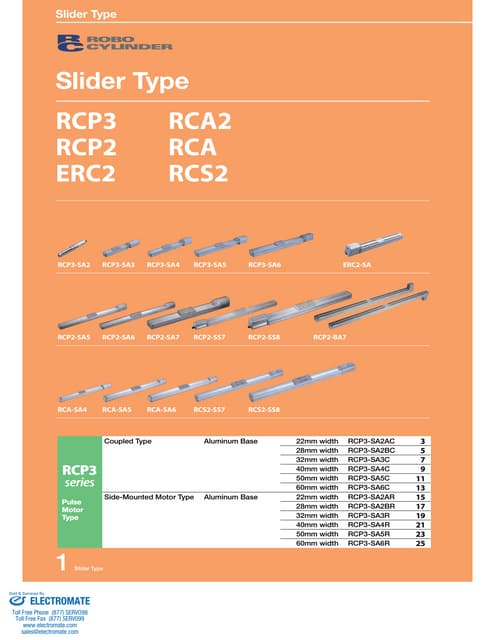 Iai rcp2 rca_sra_specsheet | PDF