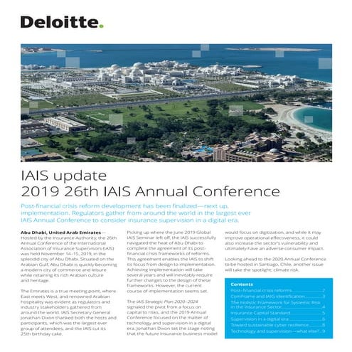 Iais update-2019-annual-conference-pov | PDF
