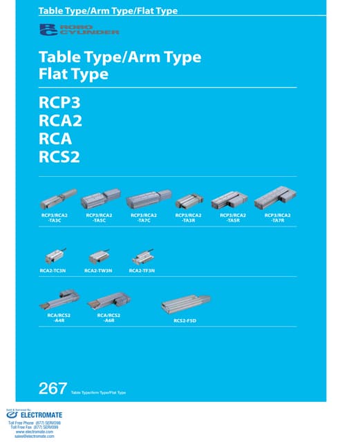 Iai rcp2 sa5_c_specsheet | PDF