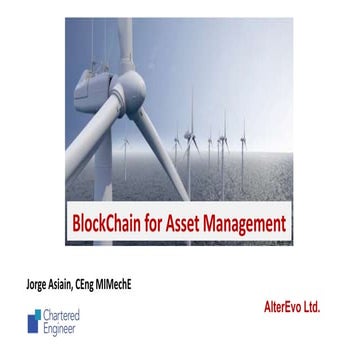 BlockChain for Asset Management - IAM Conference | PPTX
