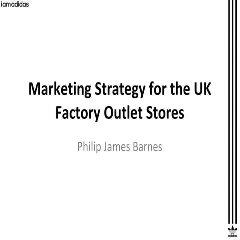 Retail Outlet Marketing Strategy | PPT
