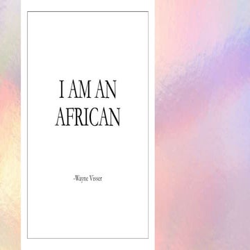 isiXhosa Poetry: Hlalutya umbongo | PPTX