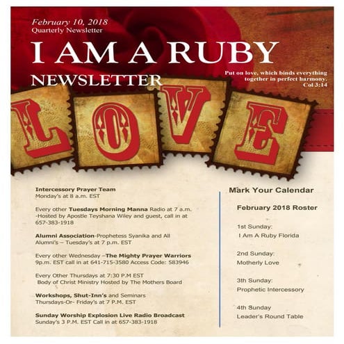 I am a ruby newsletter 2 10- 2018 | PDF