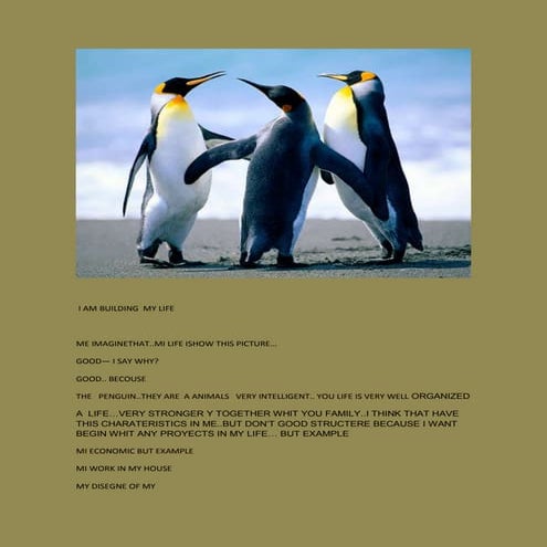 I am building my life | DOCX