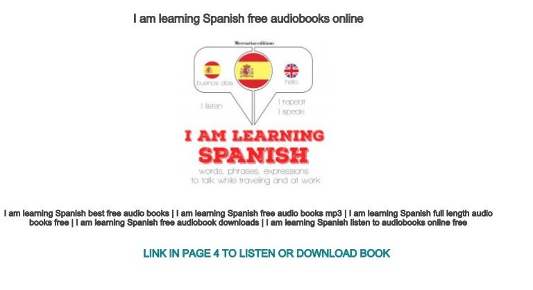 I Am Learning Spanish Free Audiobooks Online i-am-learning-spanish-free-audiobooks-online