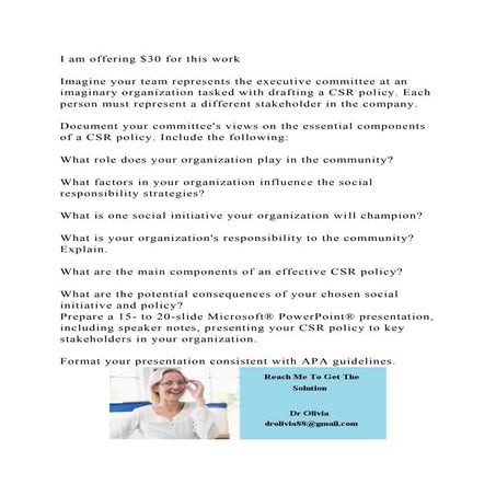 I am offering $30 for this workImagine your team represents the .docx