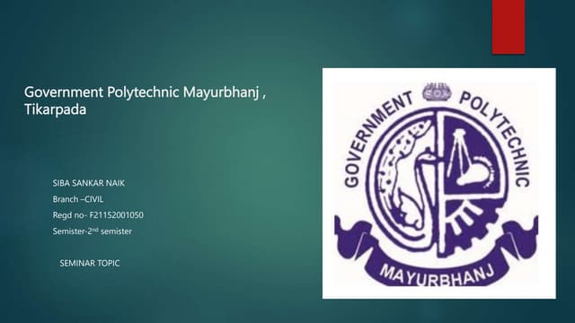 plastic in road construction | PPTX