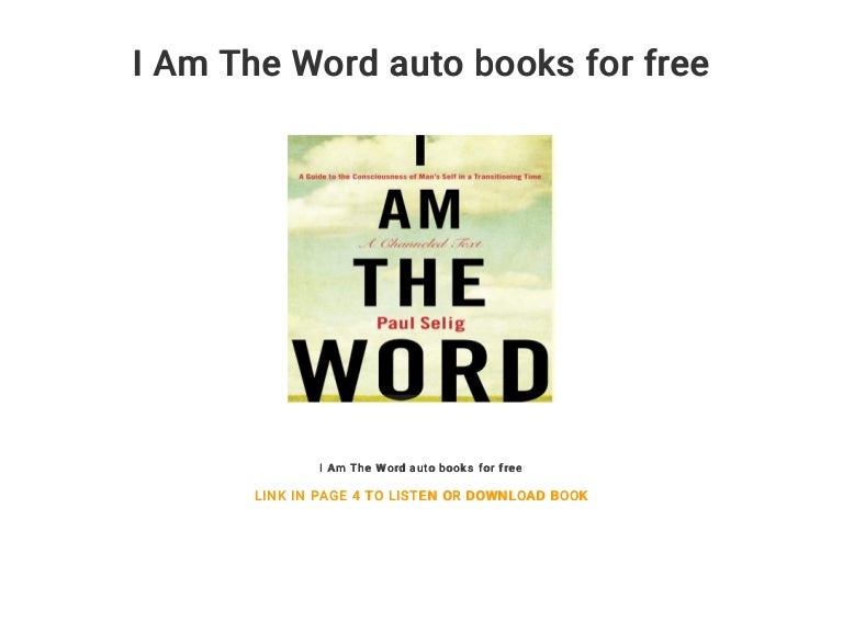 I Am The Word Auto Books For Free i-am-the-word-auto-books-for-free