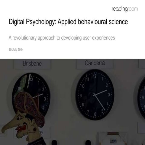 Applied Behavioural Science | PPT