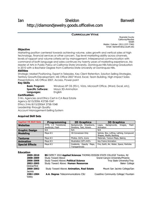 Ian Banwell presentations