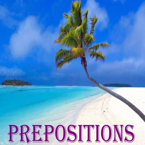 Prepositions | PPTX
