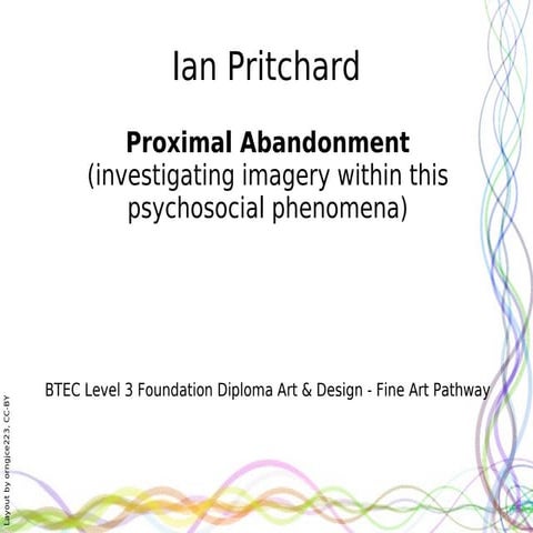 Ian pritchard fmp presentation 0611 | PPT