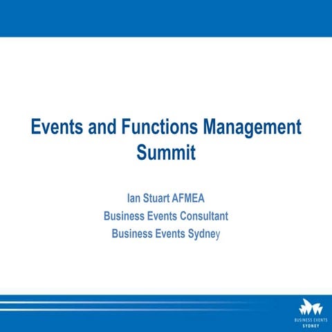 Business Events Sydney | PPTX
