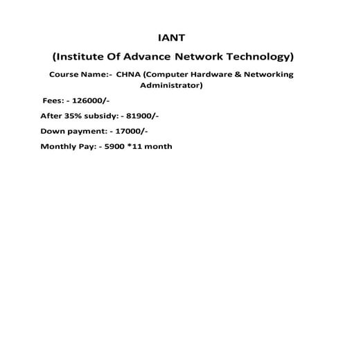 Iant | PDF