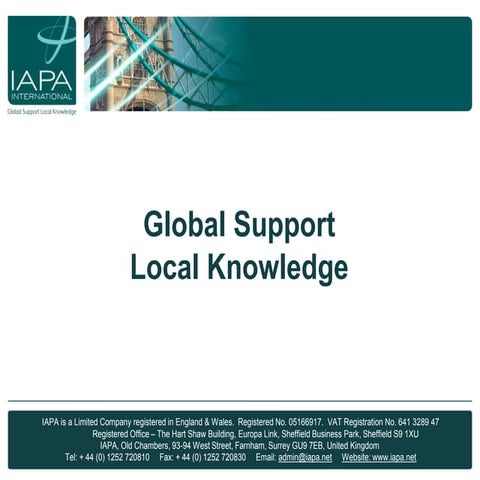 IAPA - a global independent accounting association | PPTX