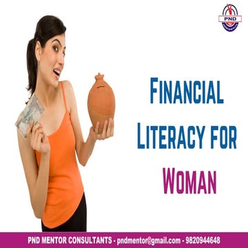 Financial Literacy for Woman | PDF