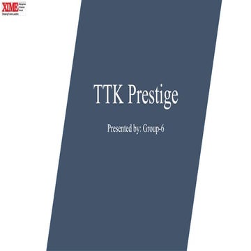 Iapm ttk prestige | PPTX