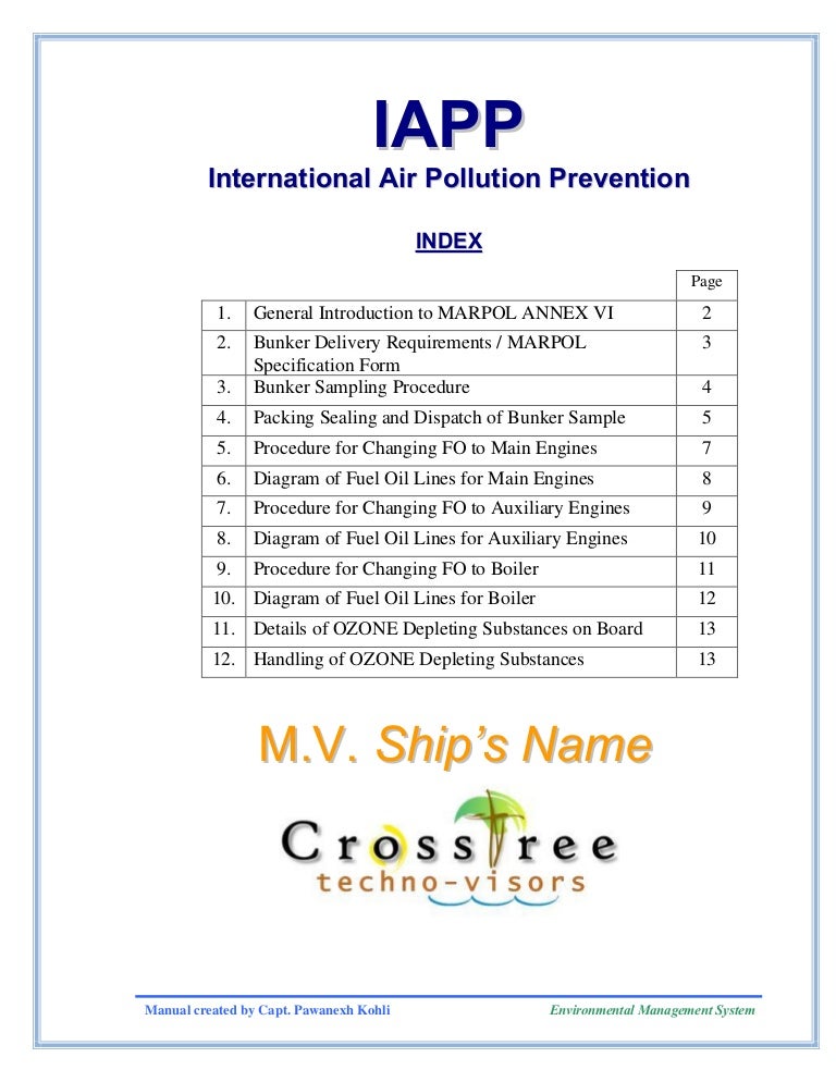 IAPP Implementation Guide