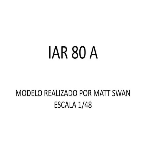 Iar 80 | PPTX