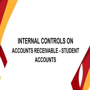 IA REPORT ON ACCOUNTS RECEIVABLE STUDENT | PPTX