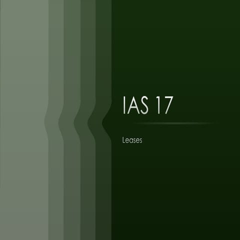 Ias 17 | PPT