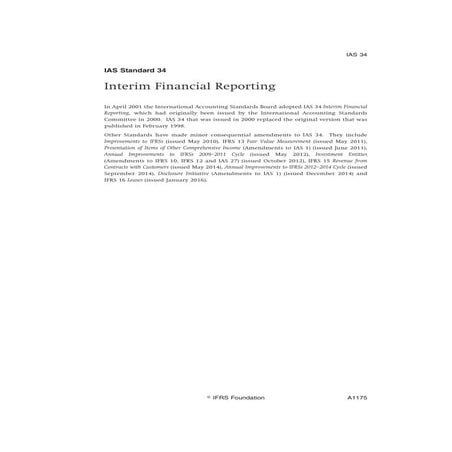 Interim financial Reporting Ind As - 34 | PPTX