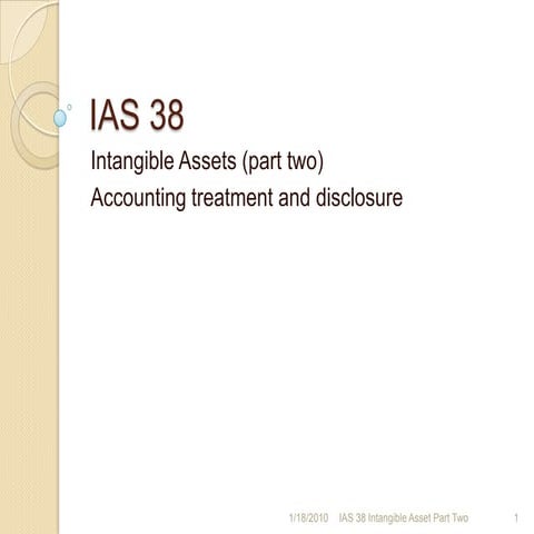 Ias 38 Intangible Assets (2) | PPTX