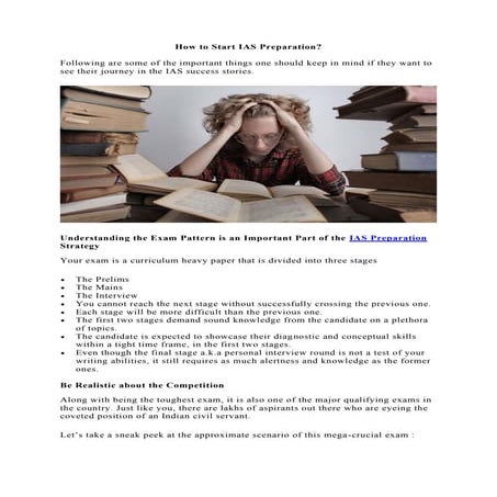 Ias preparation | PDF