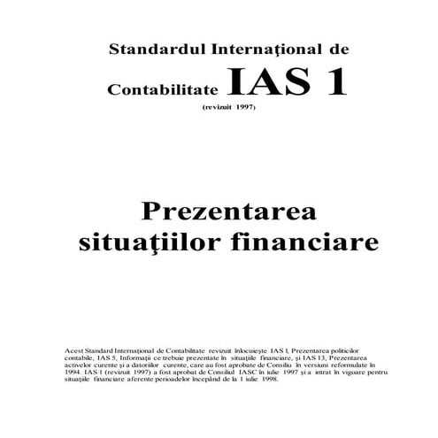 Ias standardul international_de_contabilitate_ias_1 | PDF