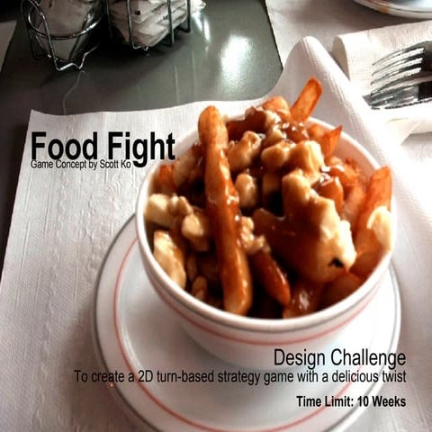 Iat410 Sko Foodfight Gameconcept | PPT | Strategy Video Games | Video ...