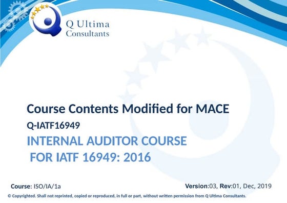 IATF Awareness | PPT