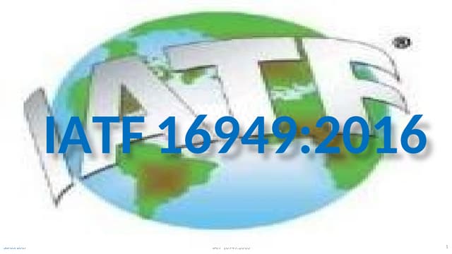 List of mandatory IATF 16949 documents | PDF