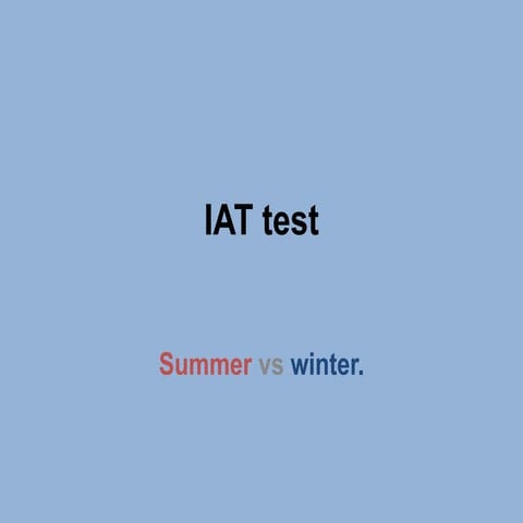 Iat test | PPTX