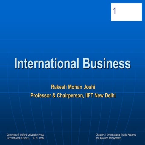 INTERNAATIONAL BUSINESS | PPT
