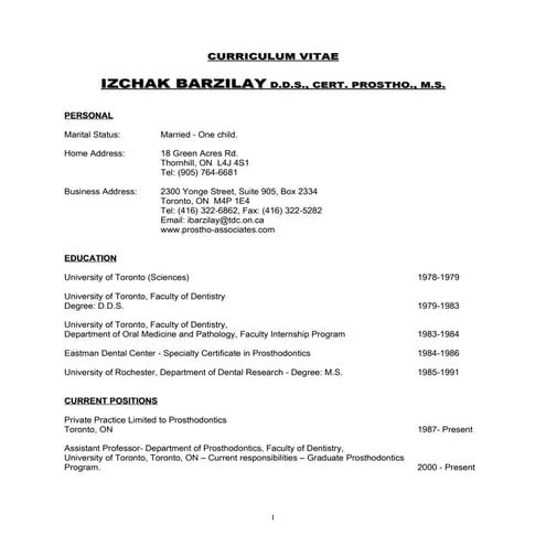 Ib complete cv1 | PDF