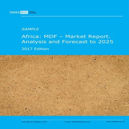 Africa: MDF – Market Report. Analysis And Forecast To 2025 | PDF