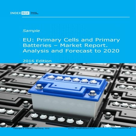 EU: Primary Cells and Primary Batteries – Market Report. Analysis and ...