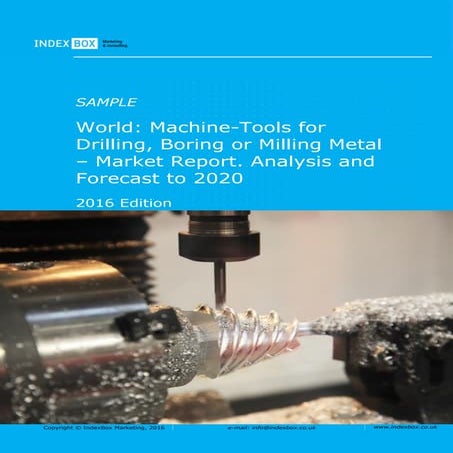 World: Machine-Tools For Drilling, Boring Or Milling Metal - Market ...