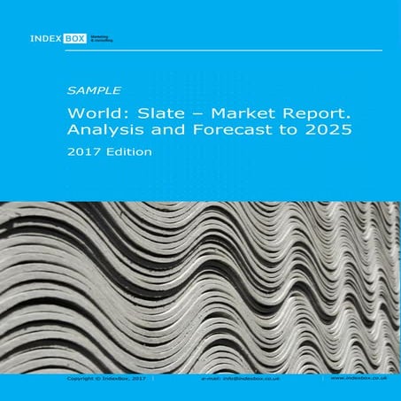 World: Slate - Market Report. Analysis and Forecast to 2025 | PDF