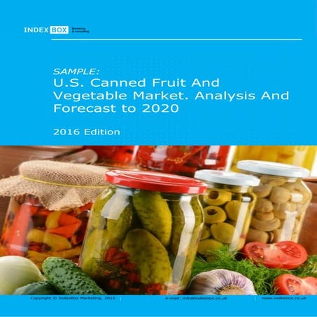 Canned Fruit and Vegetable Manufacturing Plant Project Report.pptx