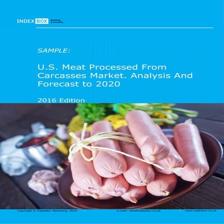 U.S. Meat Processed From Carcasses Market. Analysis And Forecast to ...
