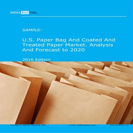 U.S. Paper Bag And Coated And Treated Paper Market. Analysis And ...