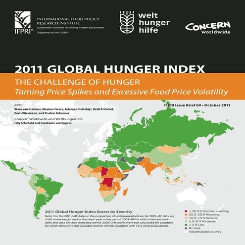 2011 Global Hunger Index | PDF