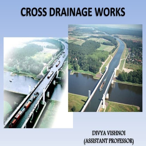 Cross drainage work | PDF