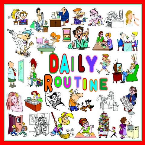 Daily routine diana | PPT