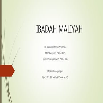 IBADAH MALIYAH KEL.4.pptx