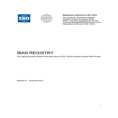 Iban registry | PDF
