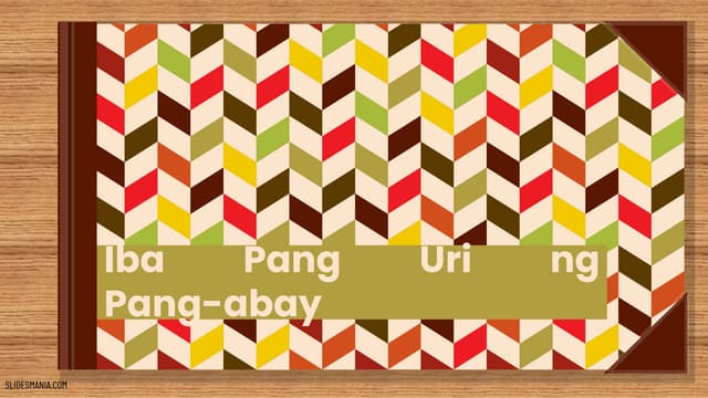 Pang abay na ingklitik, kondisyonal at kusatibo (DISCUSSION) | PPTX